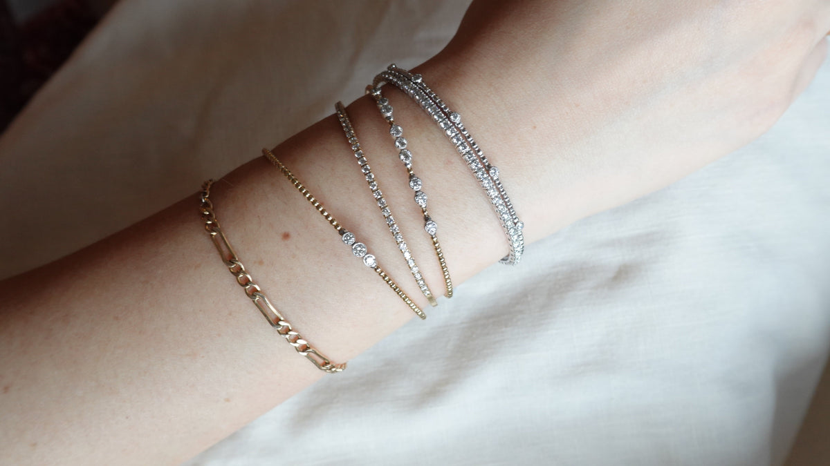 Bracelet Stacking Made Easy – How to Layer Bracelets with Texture & Ch – Hauser's Jewelers